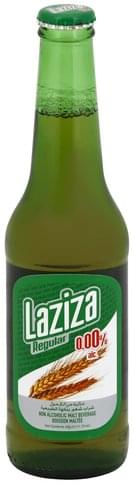 Laziza Non Alcoholic, Regular Malt Beverage - 330 ml, Nutrition ...