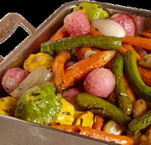 Rosemary-Roasted Baby Vegetables | Central Market - Really Into Food