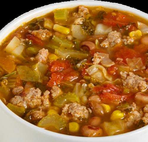 Black-Eyed Pea, Vegetable and Italian Sausage Soup | Central Market ...