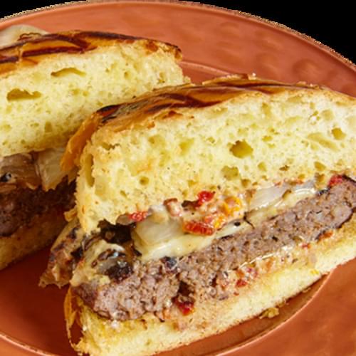 Creole Spiced Burgers With Asiago Cheese | Central Market - Really Into ...