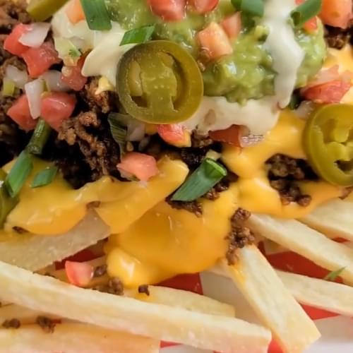 African Yam Loaded French Fries | Joe V's Smart Shop | Low Prices ...