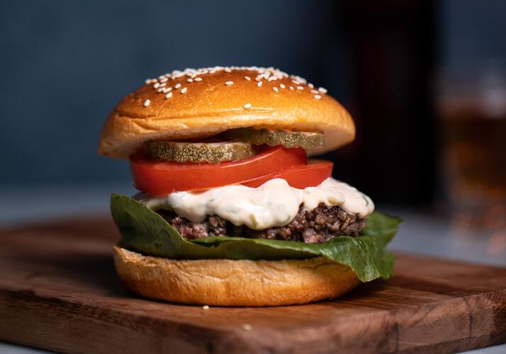 Classic Beef Burger with Classic Combo | Joe V's Smart Shop | Low ...